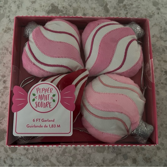 Peppermint Square | Holiday | New Peppermint Square Pink Swirl ...
